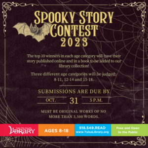 Spooky Story Contest for Kids - TulsaKids Magazine