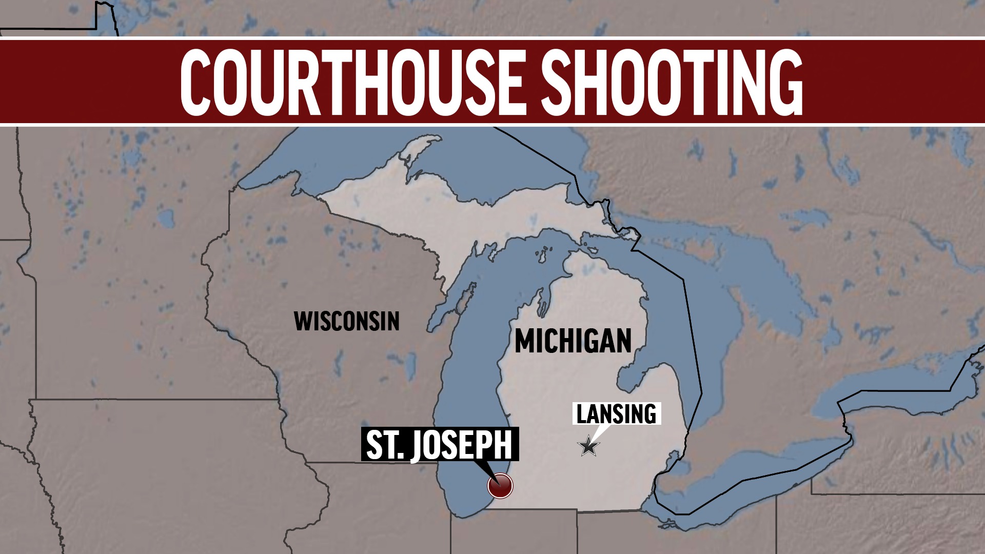 Sheriff: 2 Bailiffs, Suspect Dead in Michigan Courthouse Shooting - WAKA 8