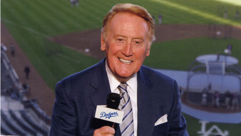 Scully's last game to be aired in full on LA stations - WAKA 8