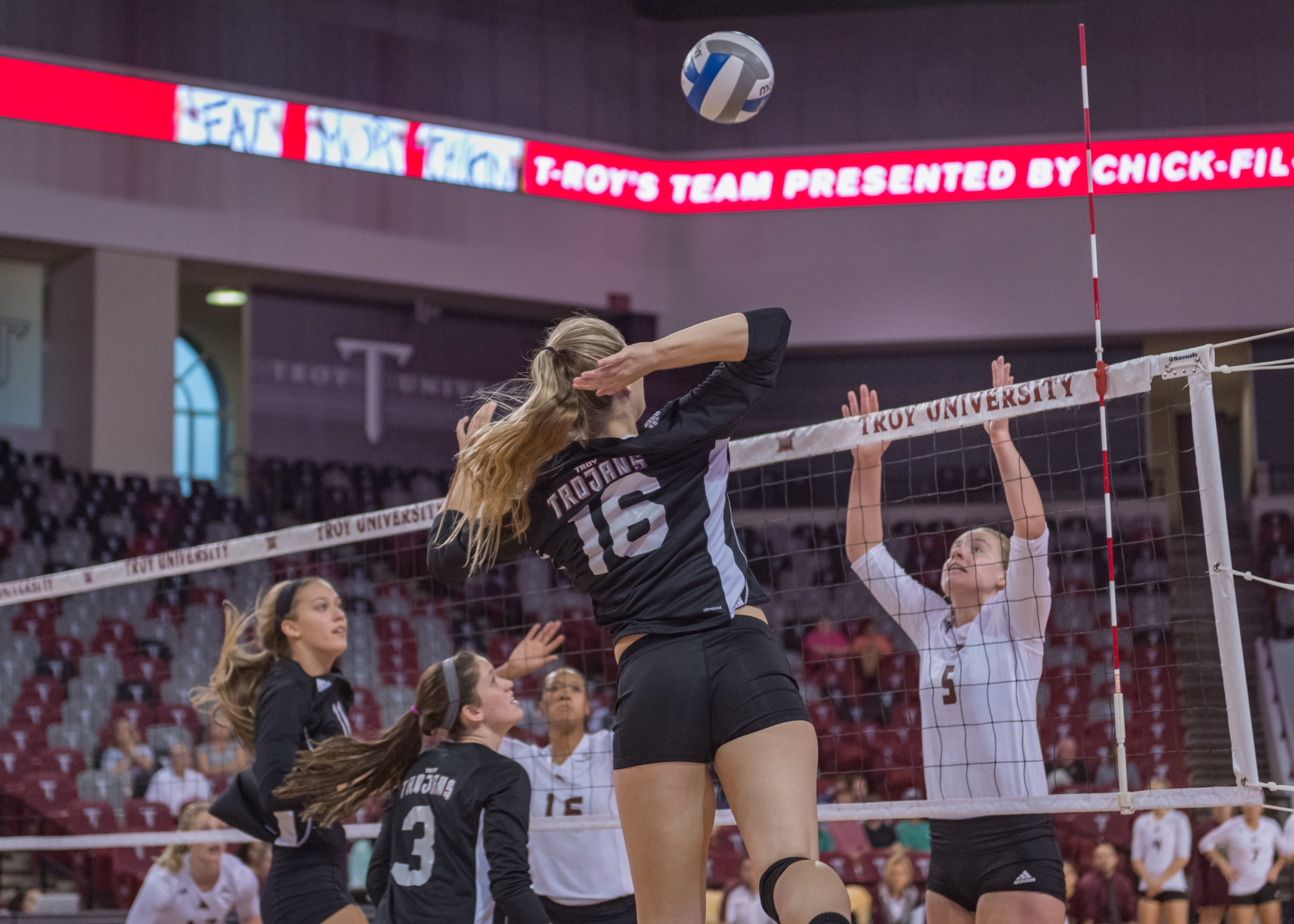 Troy volleyball wraps home dates this weekend - WAKA 8