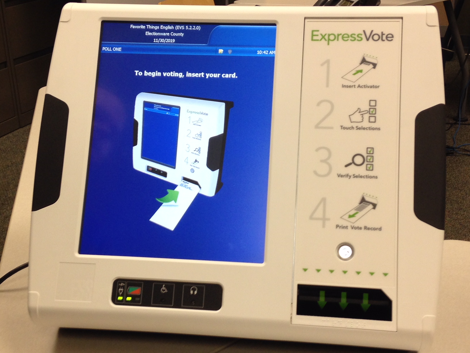 New Voting Machines for Montgomery County - WAKA 8