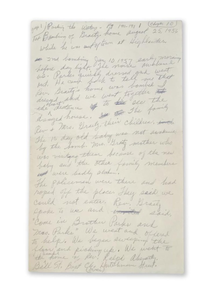 Rosa Parks Letter Auctioned, Purchased by Montgomery Family - WAKA 8