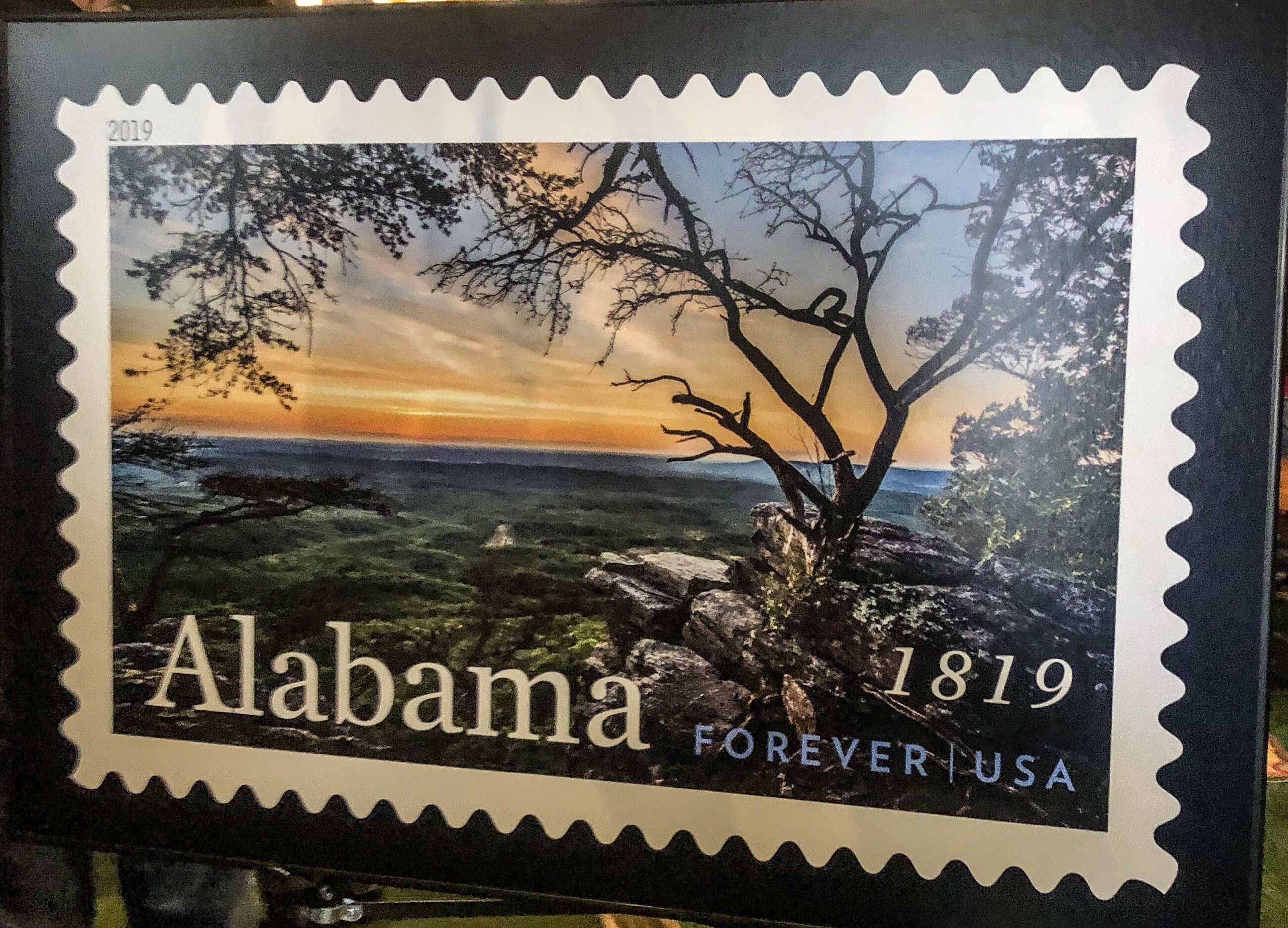 Bicentennial Stamp for Alabama - WAKA 8