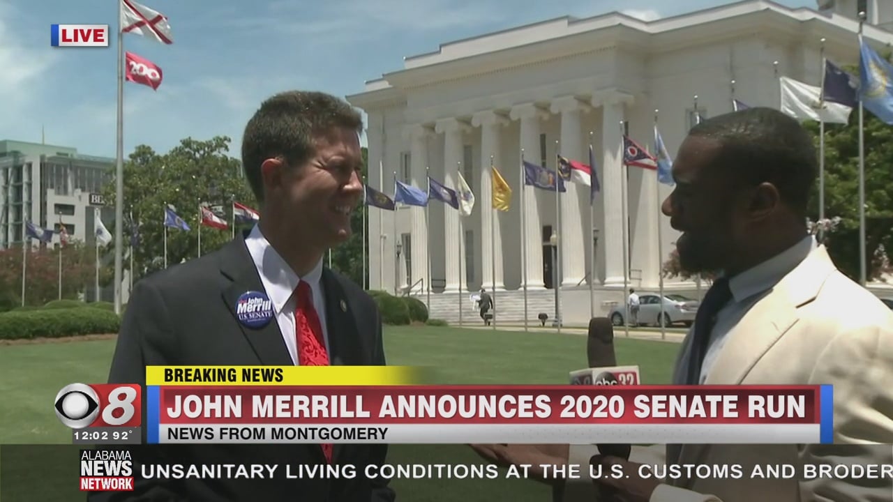 Secretary of State John Merrill Running for U.S. Senate Seat - WAKA 8