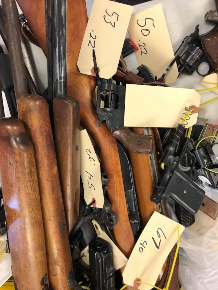 MPD Collects 100 Firearms at Buyback Event - WAKA 8