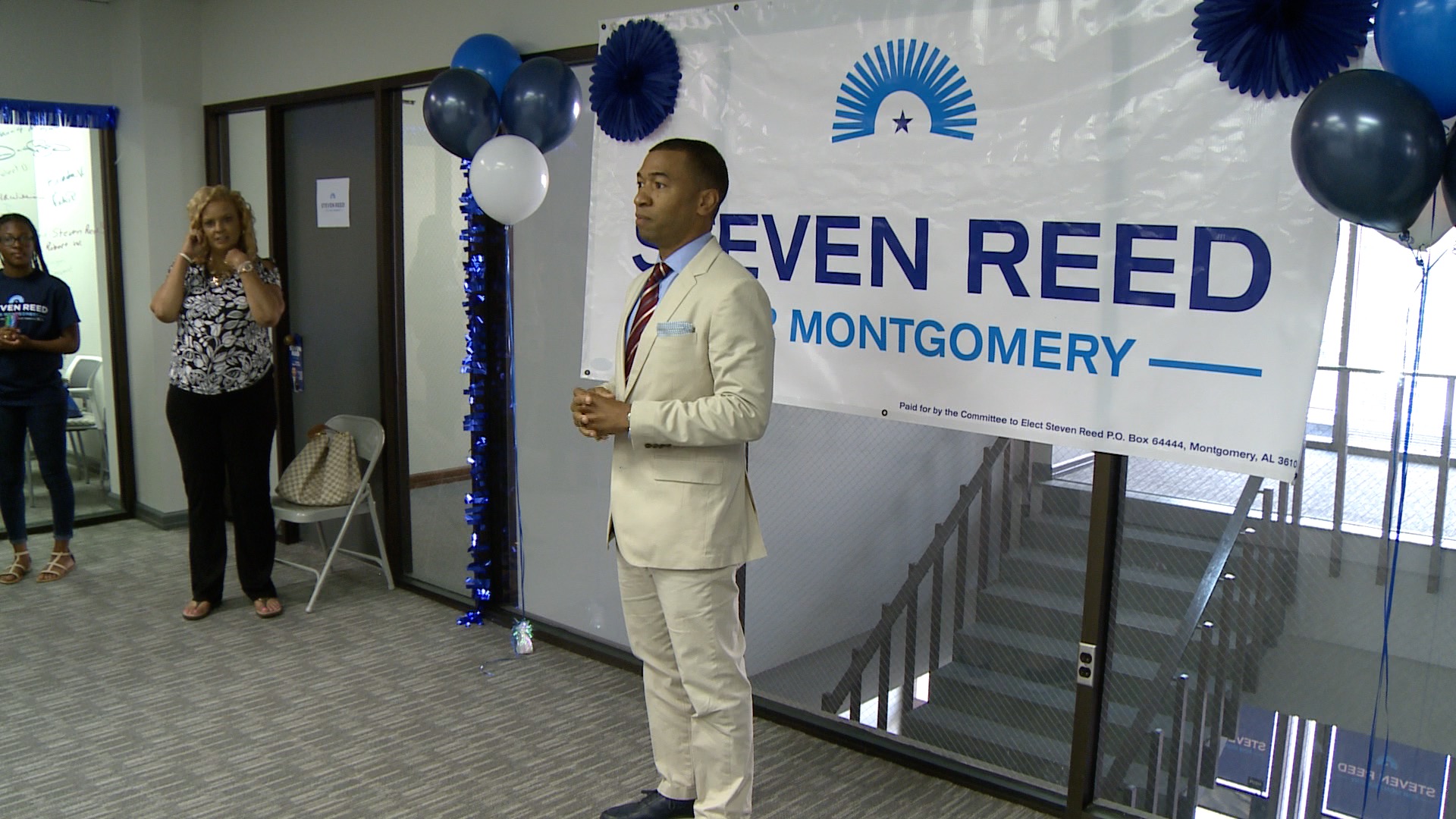 Montgomery County Probate Judge Steven Reed's Mayoral Campaign HQ Opens ...