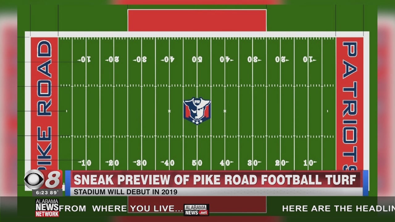 Sneak Peek of Pike Road Football Turf - WAKA 8