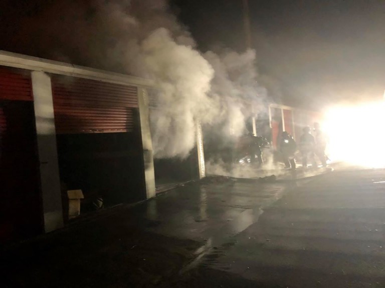 Woman Injured, Self-Storage Units Damaged, In Early-Morning Fire - WAKA 8