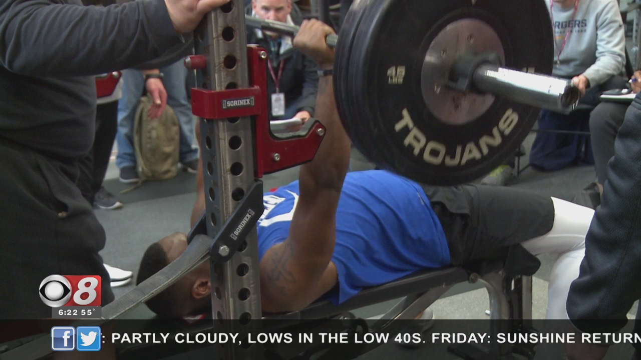 Troy joined by Faulkner, Tuskegee at annual Pro Day - WAKA 8