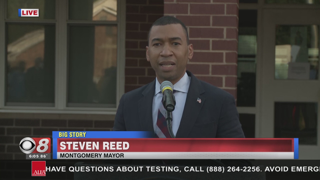 Montgomery Mayor Steven Reed Addresses City about Nationwide Unrest ...