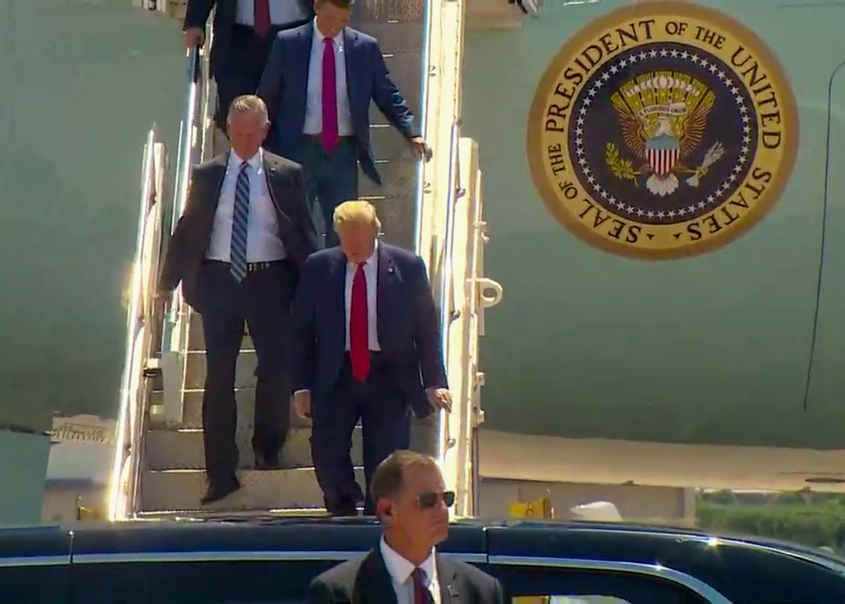 Senate Candidate Tommy Tuberville Accompanied President Trump to Dallas ...