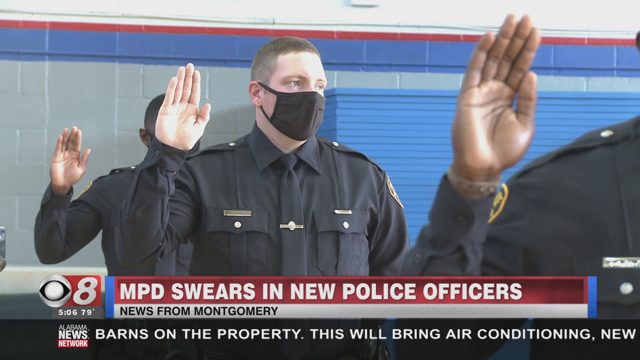 MPD Adds 12 New Officers to River Region - WAKA 8