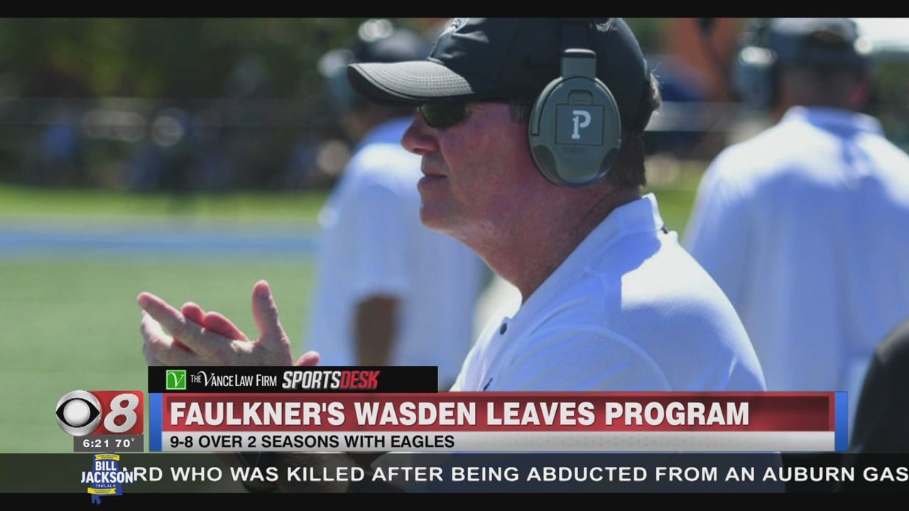 Wasden steps down as Faulkner's Head Coach - WAKA 8