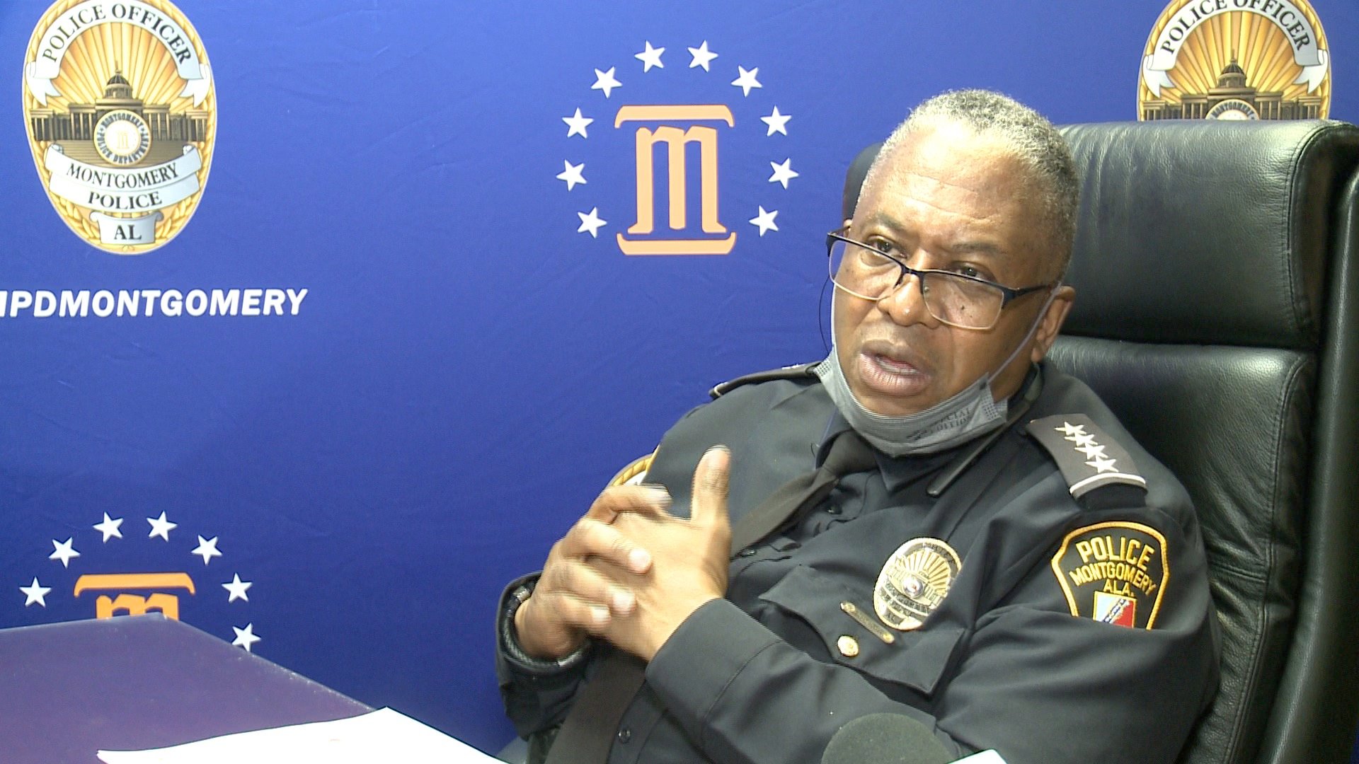 Montgomery Police Chief Speaks Out As Violent Crimes Rise - WAKA 8