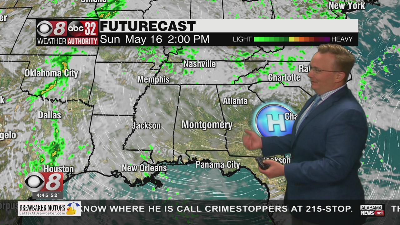 Marvelous May Weather Through Weekend - WAKA 8