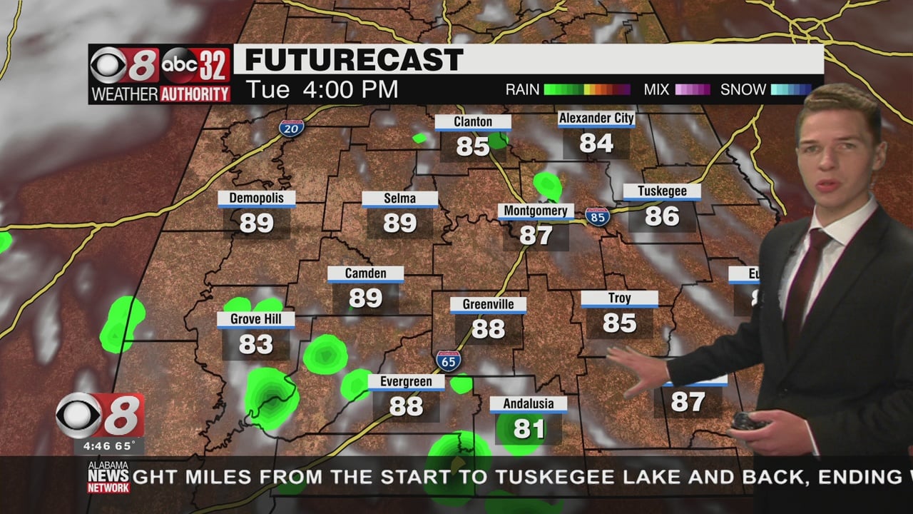 Settling Into A Typical Summertime Pattern - WAKA 8