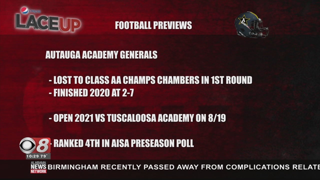 LaceUp Football Previews: Autauga and Edgewood - WAKA 8