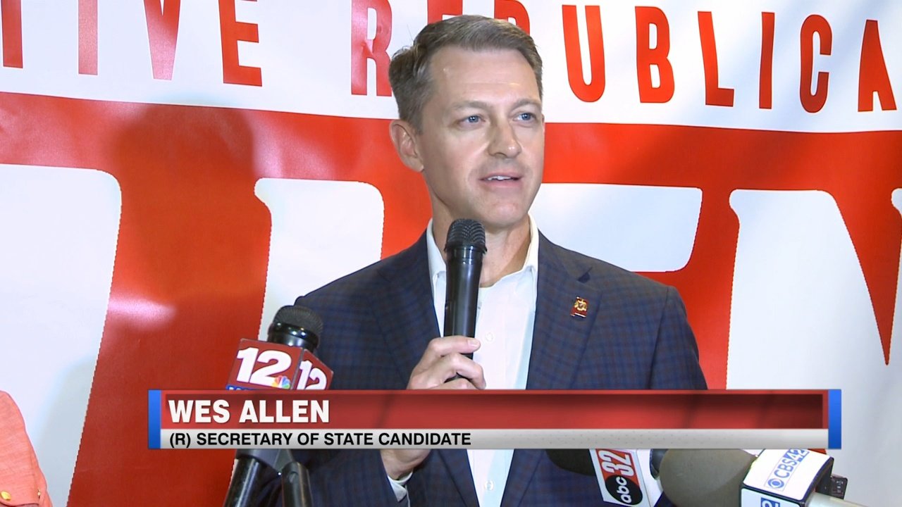 Wes Allen Wins Republican Nomination for Secretary of State - WAKA 8