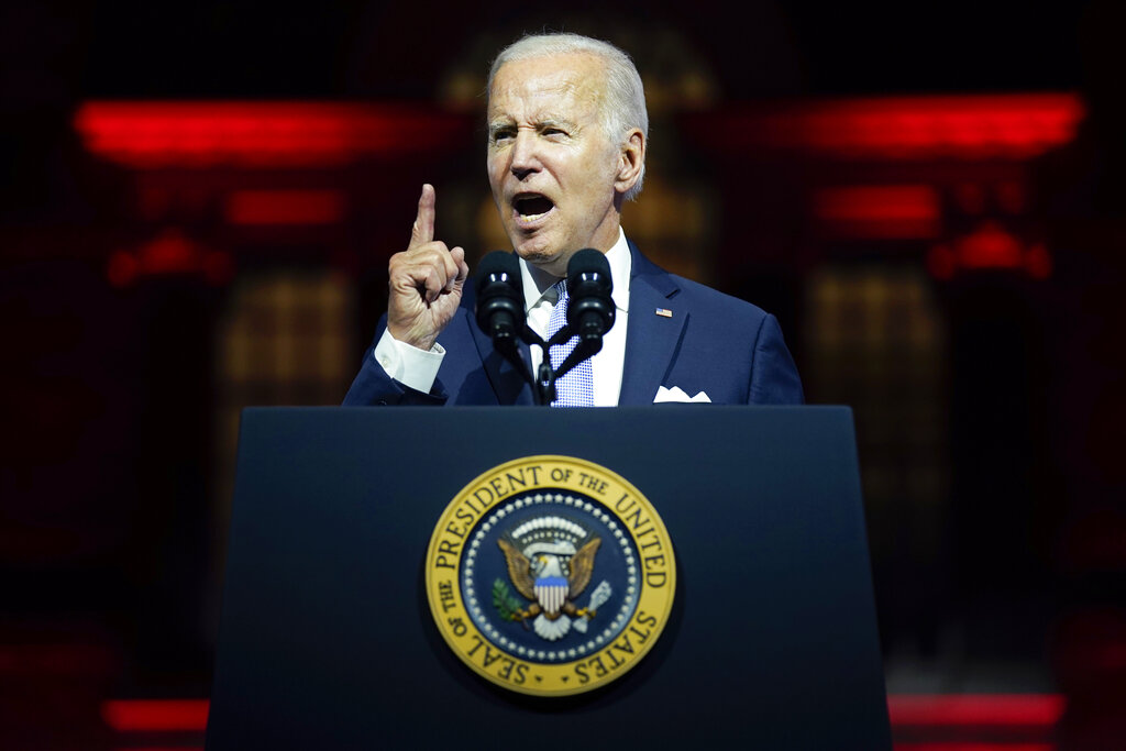 Biden Speech: Trump, His Followers a Menace to Democracy - WAKA 8