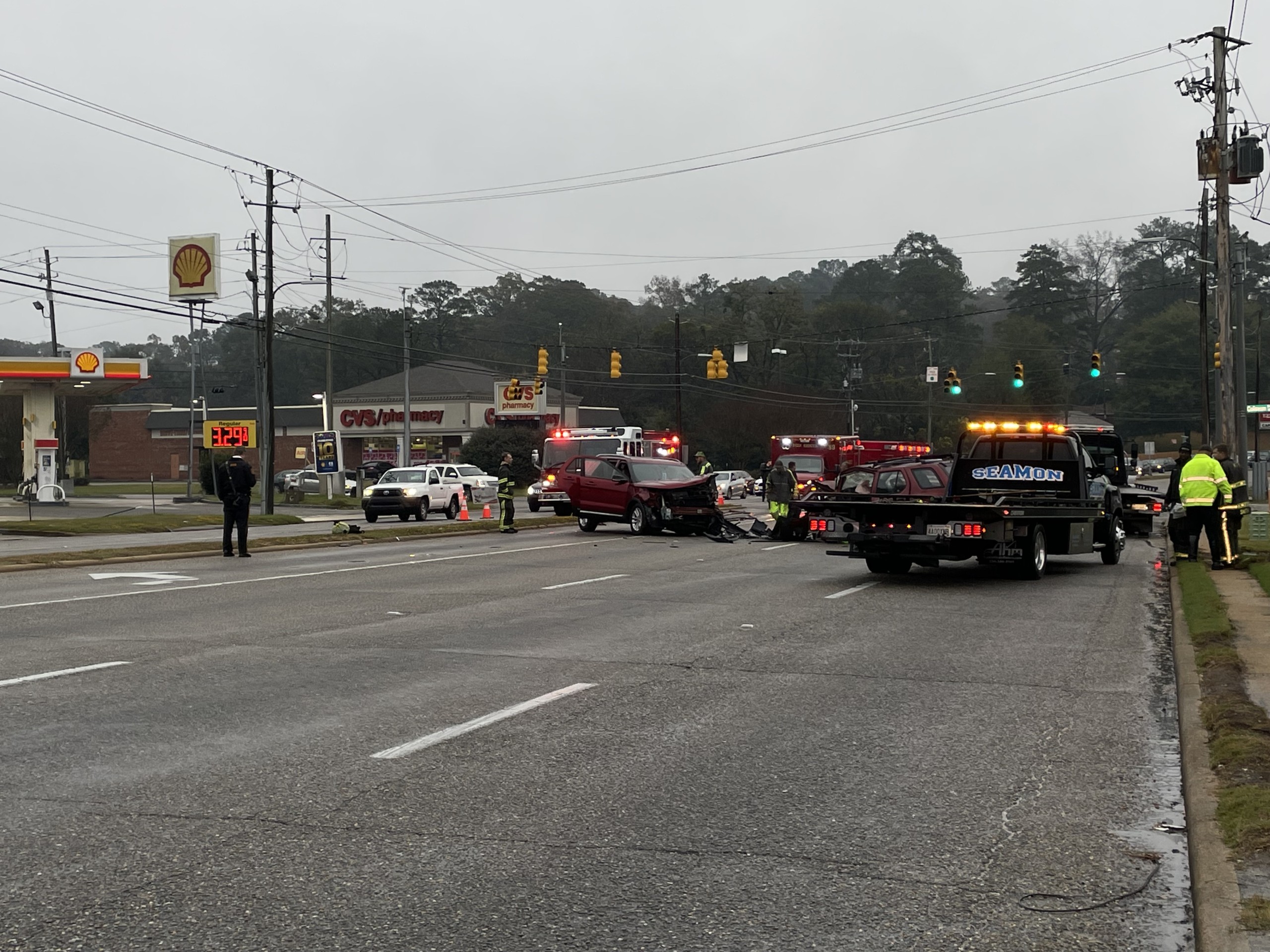 Crash Causing Delays on Atlanta Highway in Montgomery - WAKA 8