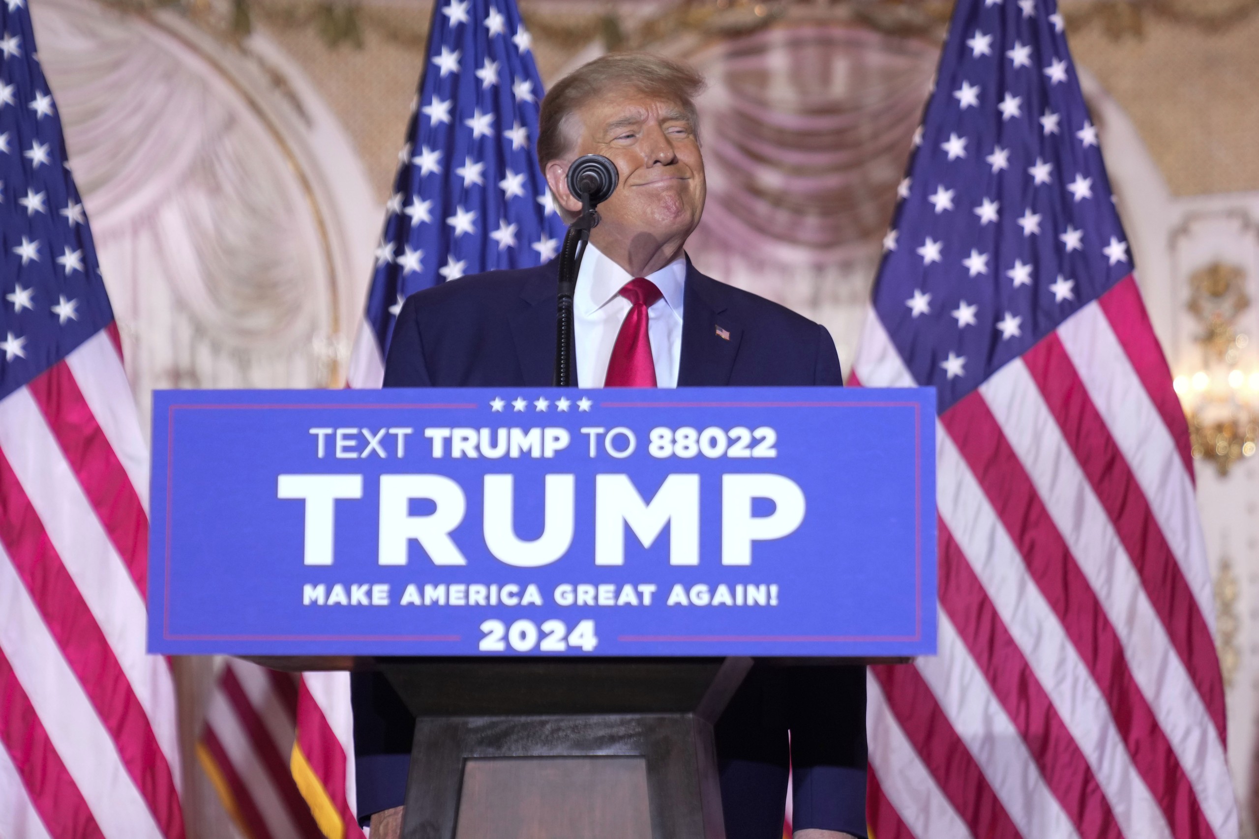 Trump Announces 2024 Presidential Campaign - WAKA 8