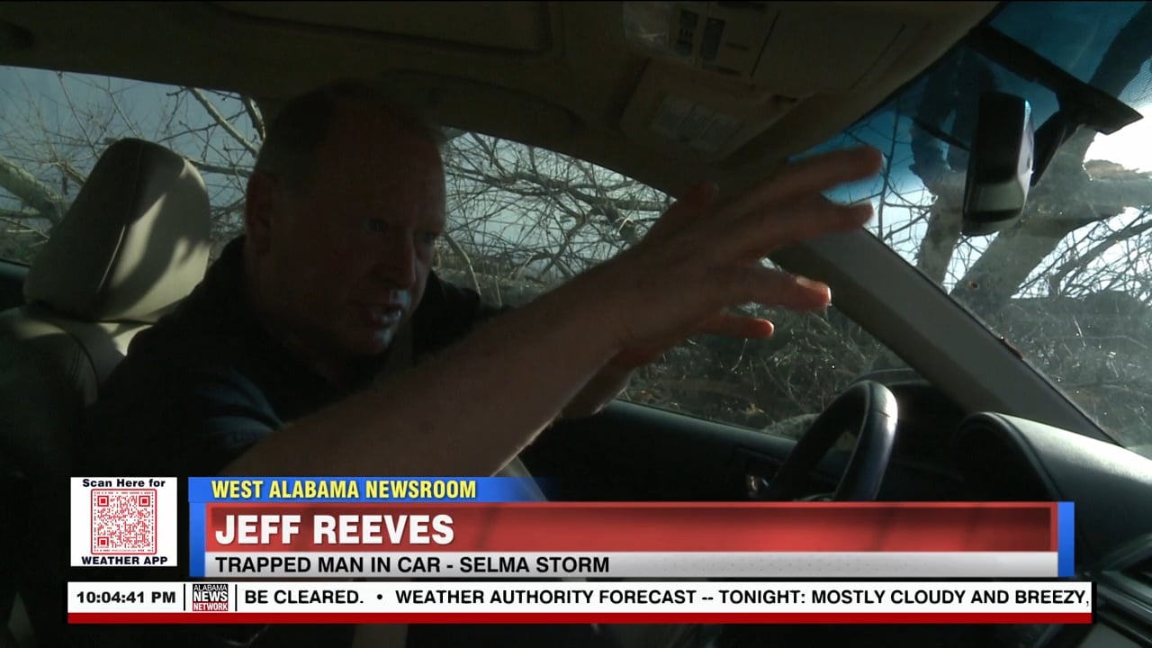 Man Trapped In Car
