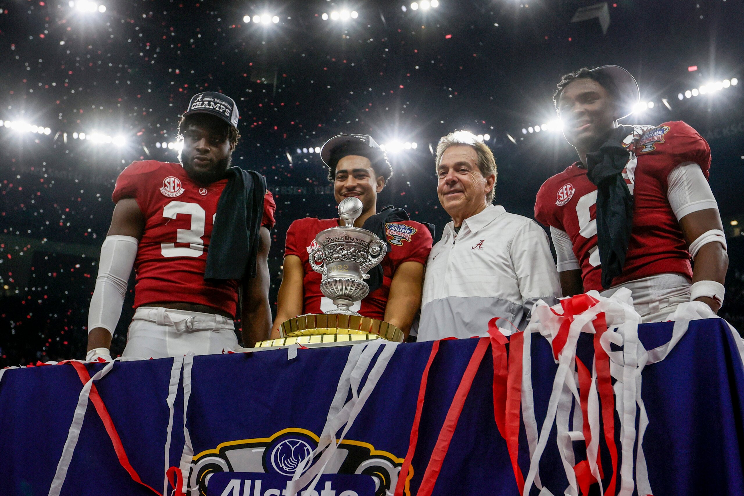 Alabama's Bryce Young, Will Anderson, Jr., and Jahmyr Gibbs Declare for ...