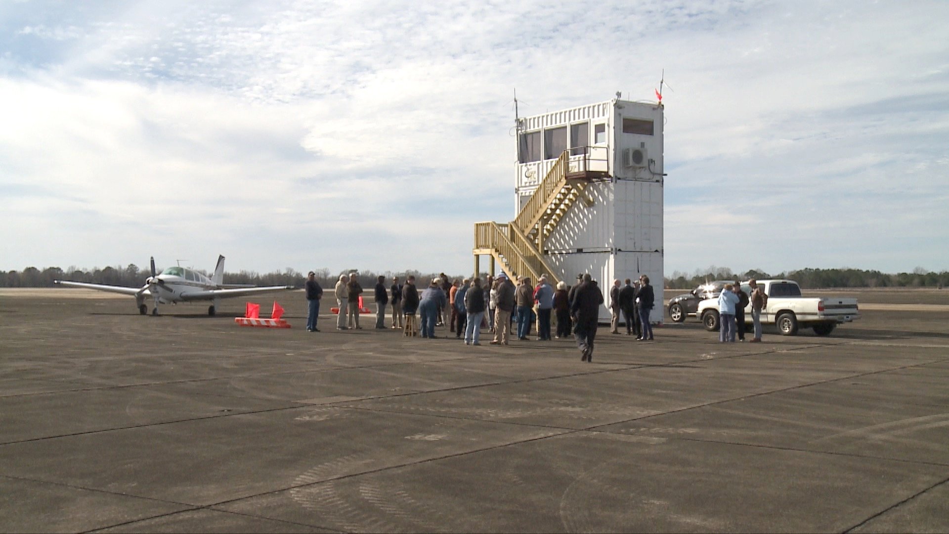 New Air Traffic Control Tower Up & Running in Selma - WAKA 8