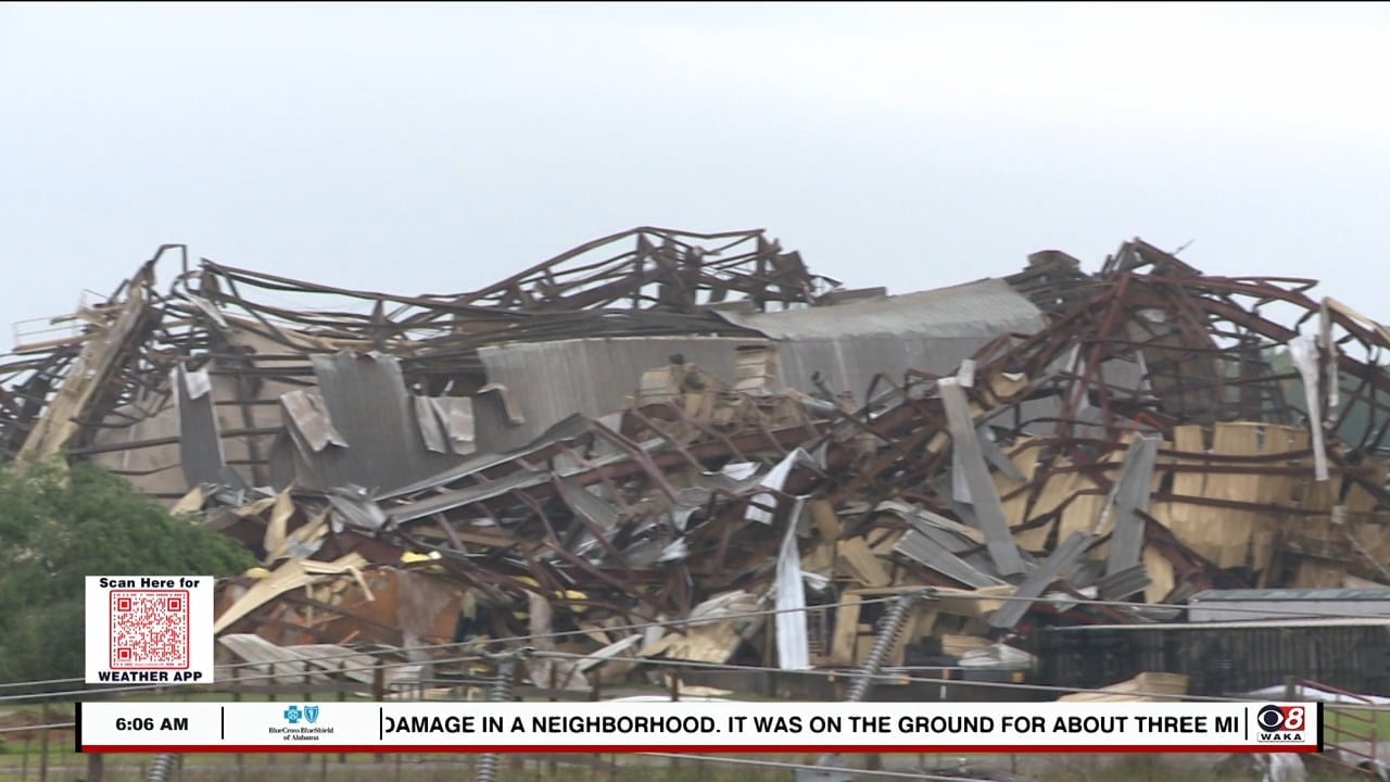 UPDATE: Three Tornadoes Hit Central, East Alabama Sunday and Monday ...