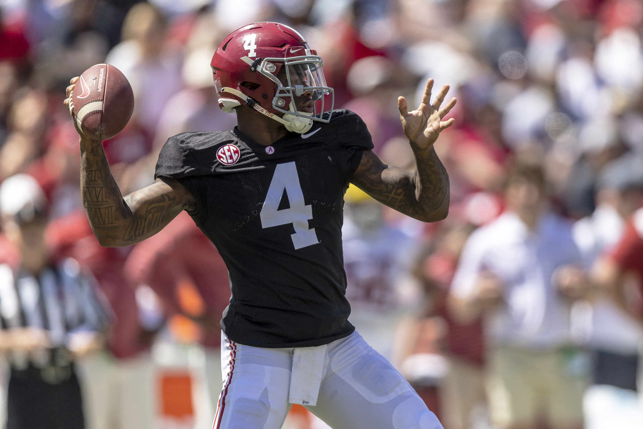 Alabama's Milroe, Simpson vying to replace Bryce Young - WAKA 8