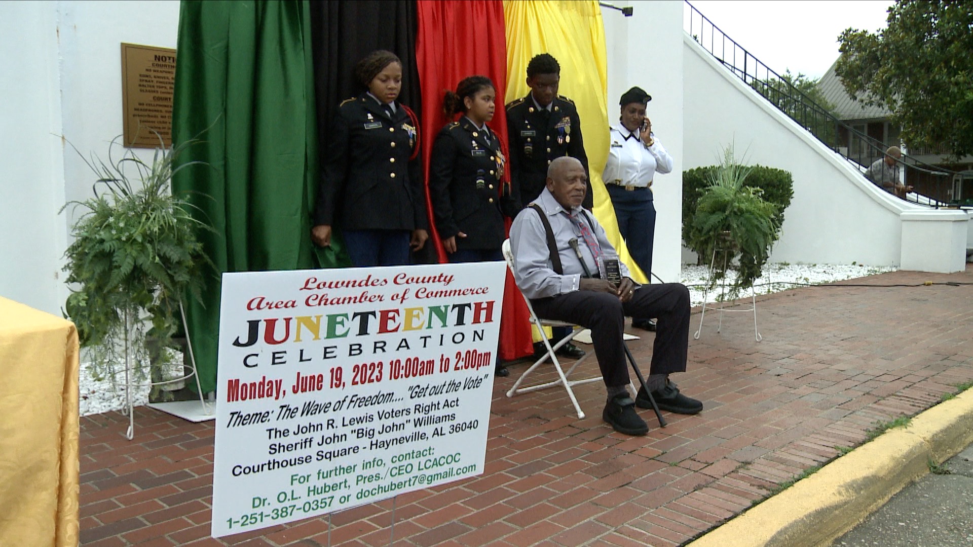 Lowndes Co. Area Chamber hosts Juneteenth celebration - WAKA 8
