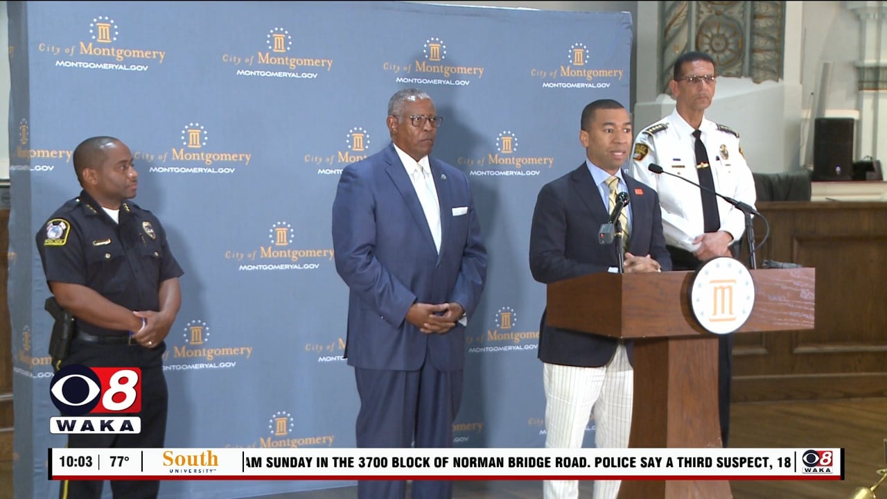 Mayors of Montgomery, Selma address gun violence - WAKA 8