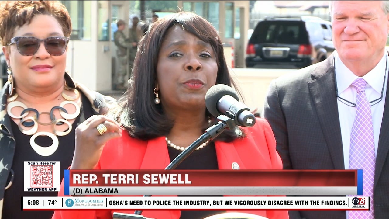 U.S. Rep. Terri Sewell announces new military funding - WAKA 8