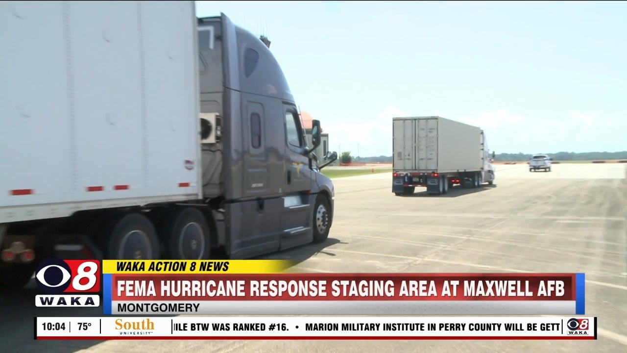Maxwell AFB becomes FEMA staging area for Hurricane Idalia response ...