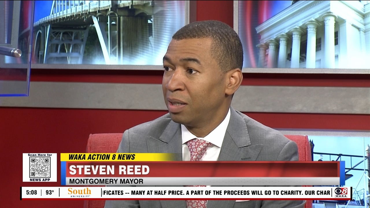 MONTGOMERY CITY ELECTIONS: Montgomery Mayor Steven Reed - WAKA 8