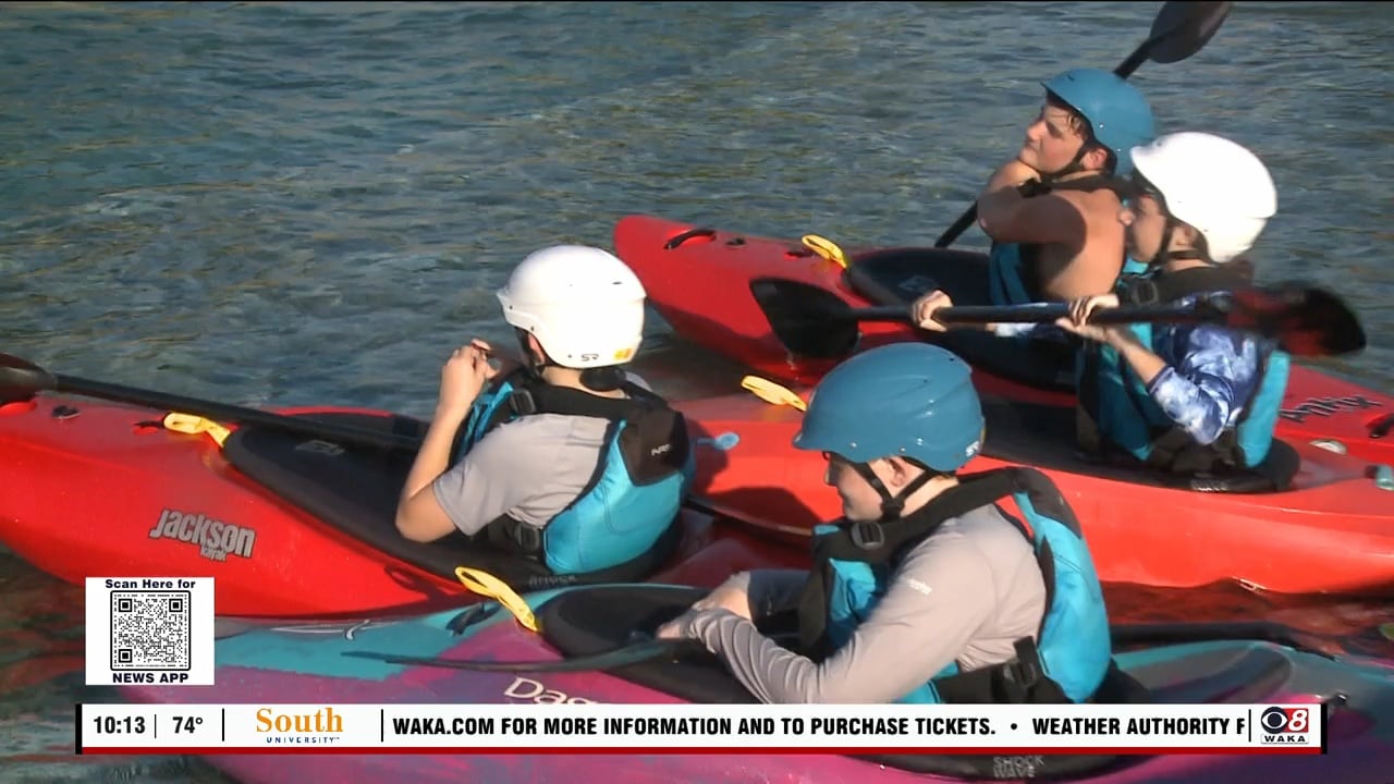 Montgomery Whitewater classes teach kids how to kayak and become ...