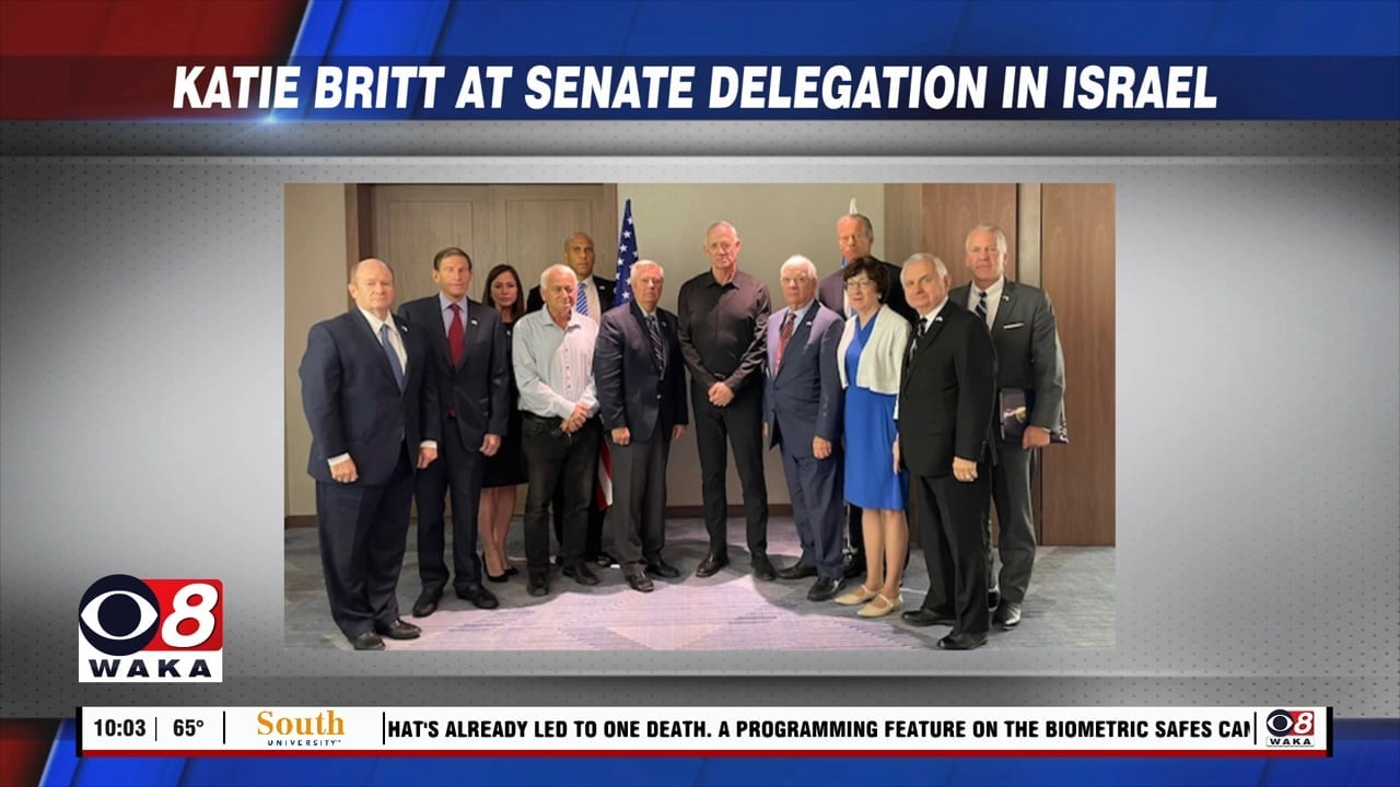 Alabama Senator Katie Britt meets with families of American hostages in ...