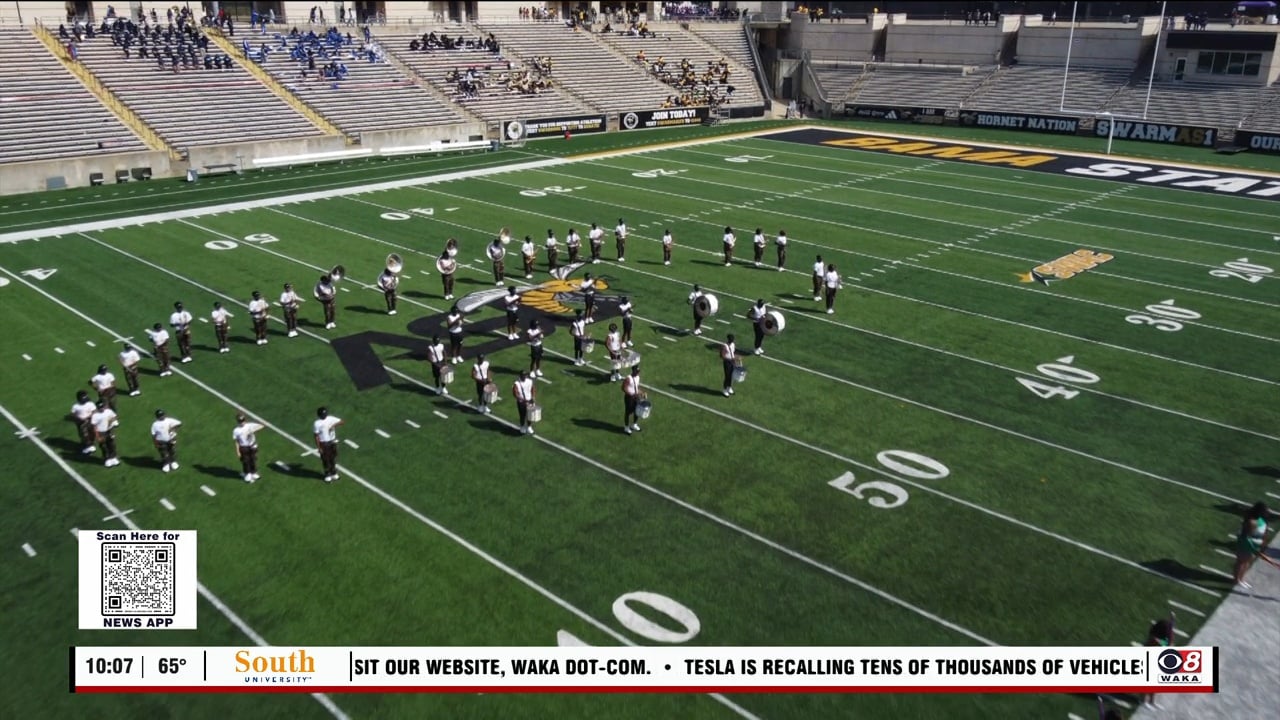 MPS hosts inaugural Central Alabama Marching Band Festival at ASU - WAKA 8