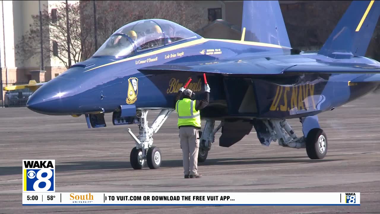 Maxwell Air Force Base prepares to welcome U.S. Navy's Blue Angels - WAKA 8