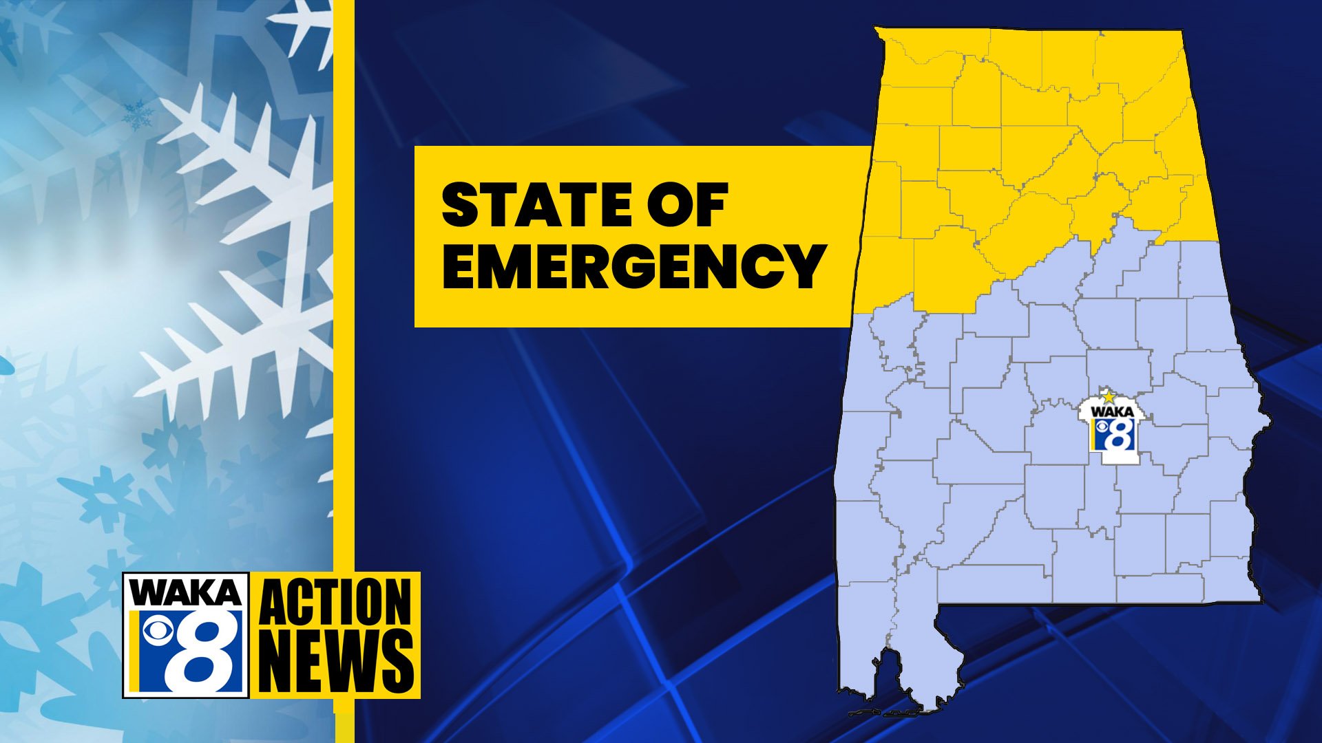 Gov. Kay Ivey issues State of Emergency for 25 counties due to cold ...
