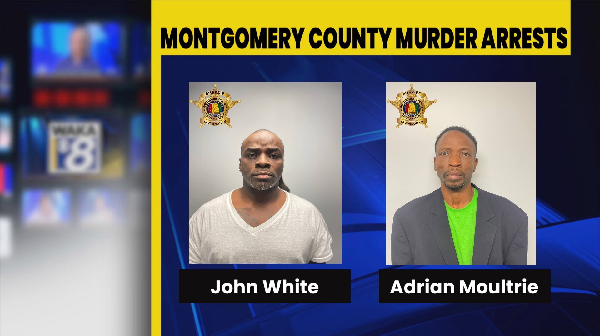 Two arrested in Montgomery County homicide - WAKA 8