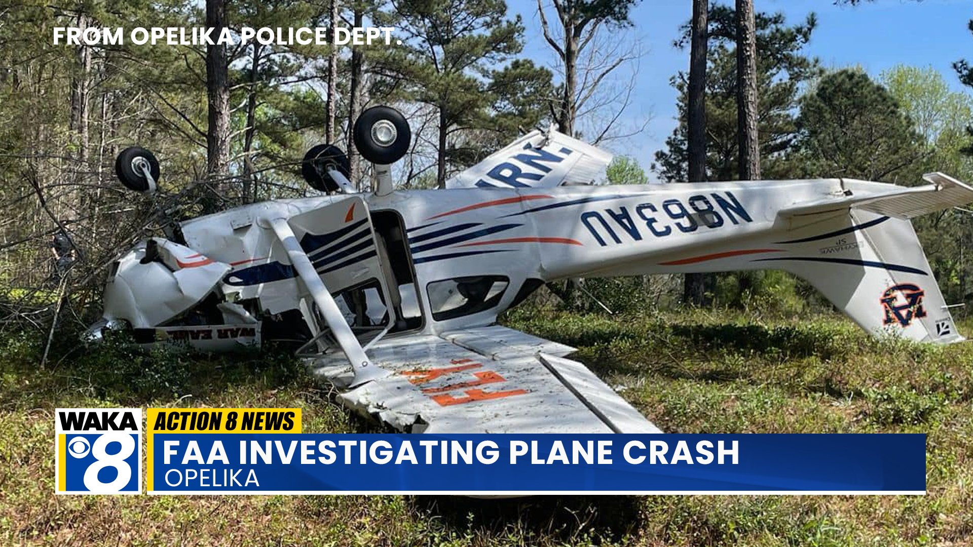 ACTION 8 UPDATE: FAA investigating Opelika plane crash involving Auburn ...
