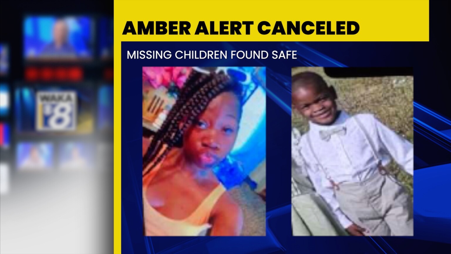 Missing Montgomery children found safe in Dallas Co. - WAKA 8