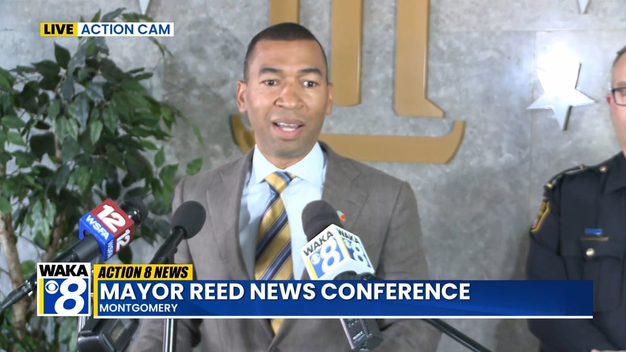 WATCH: Montgomery Mayor Steven Reed speaks on police chief's ...