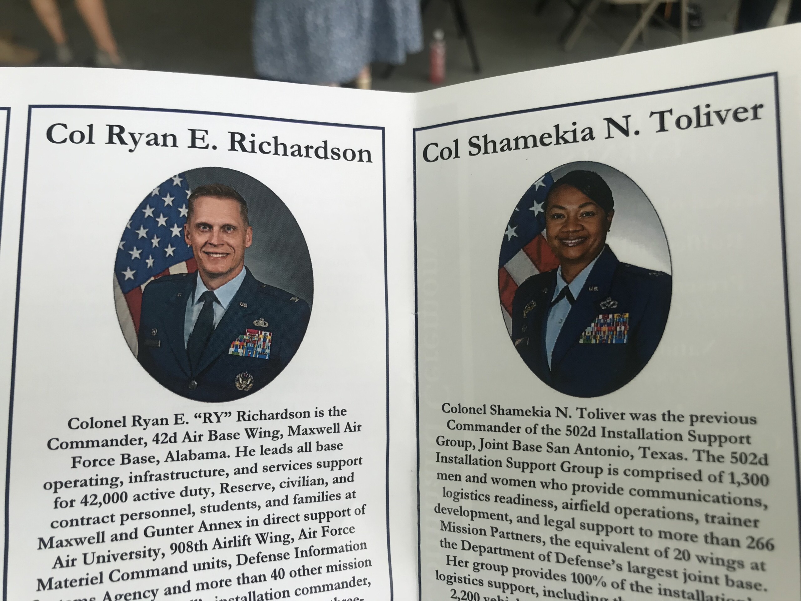 Col. Shamekia Toliver takes command of 42nd Air Base Wing at Maxwell ...