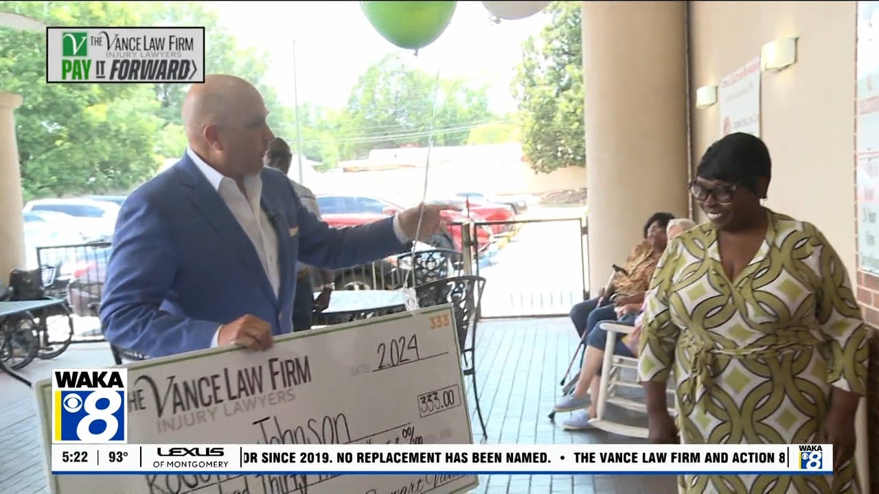 Pay It Forward: Rosetta Johnson of Montgomery - WAKA 8