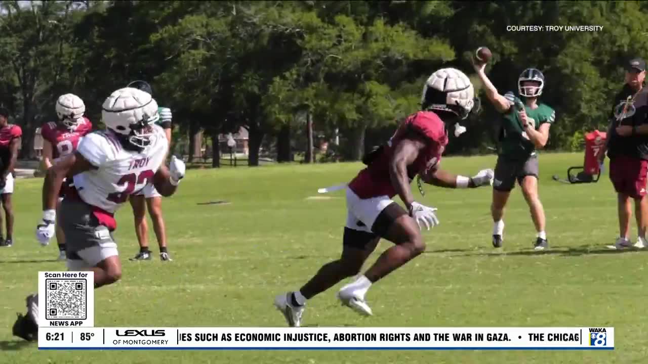 Troy QB Goose Crowder, OC Sean Reagan's long connection - WAKA 8