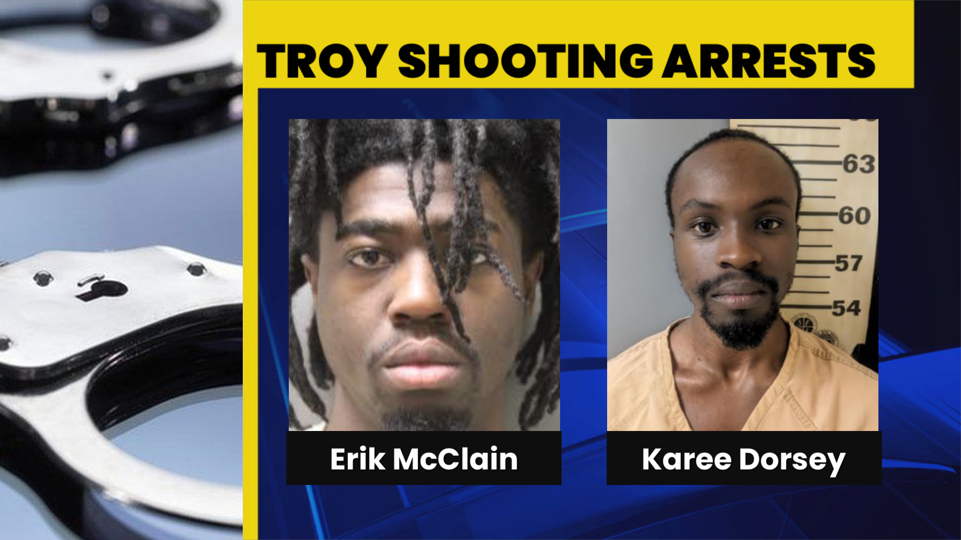 Two arrested in Troy shooting - WAKA 8