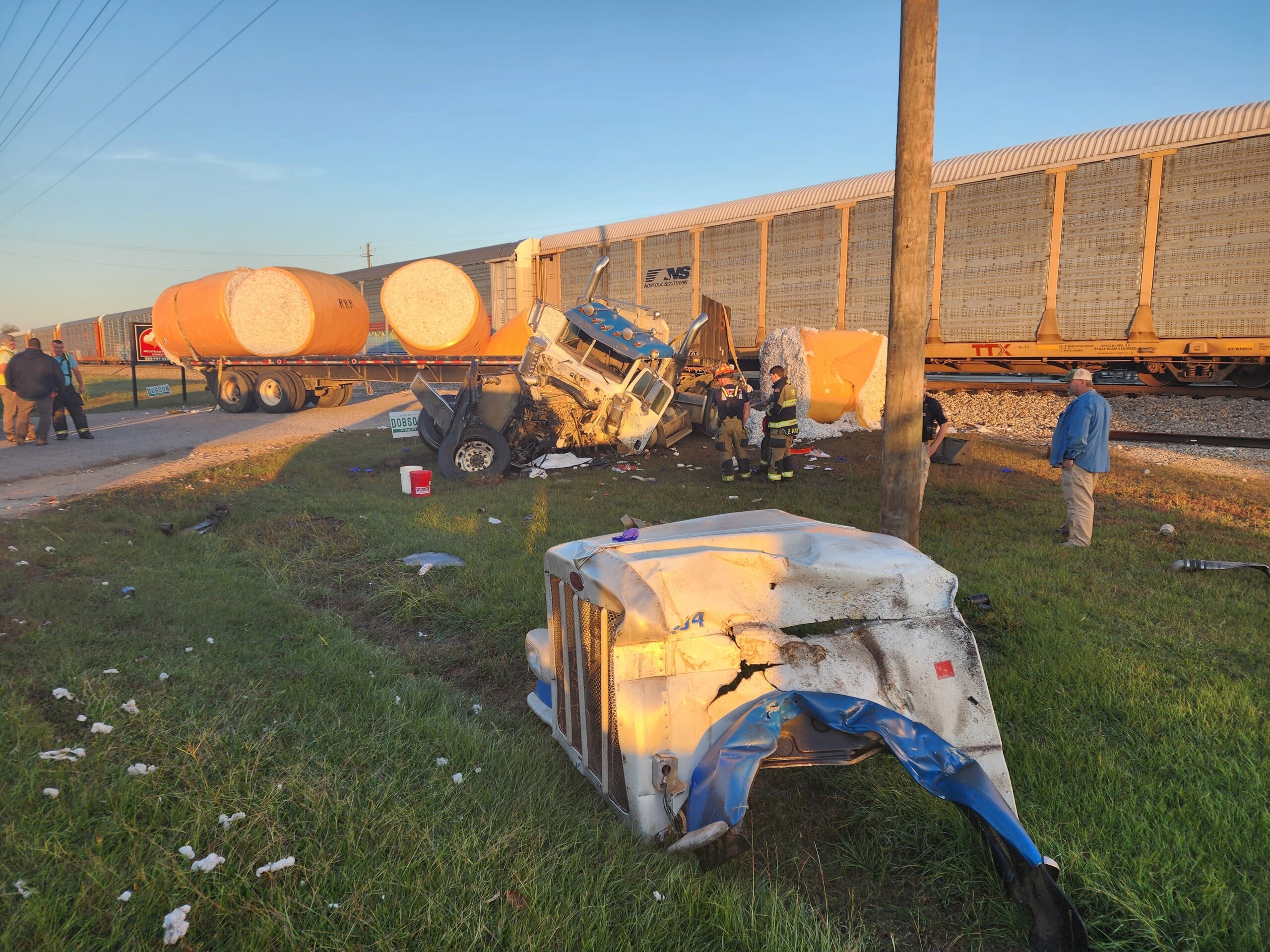 Train Hits A Truck