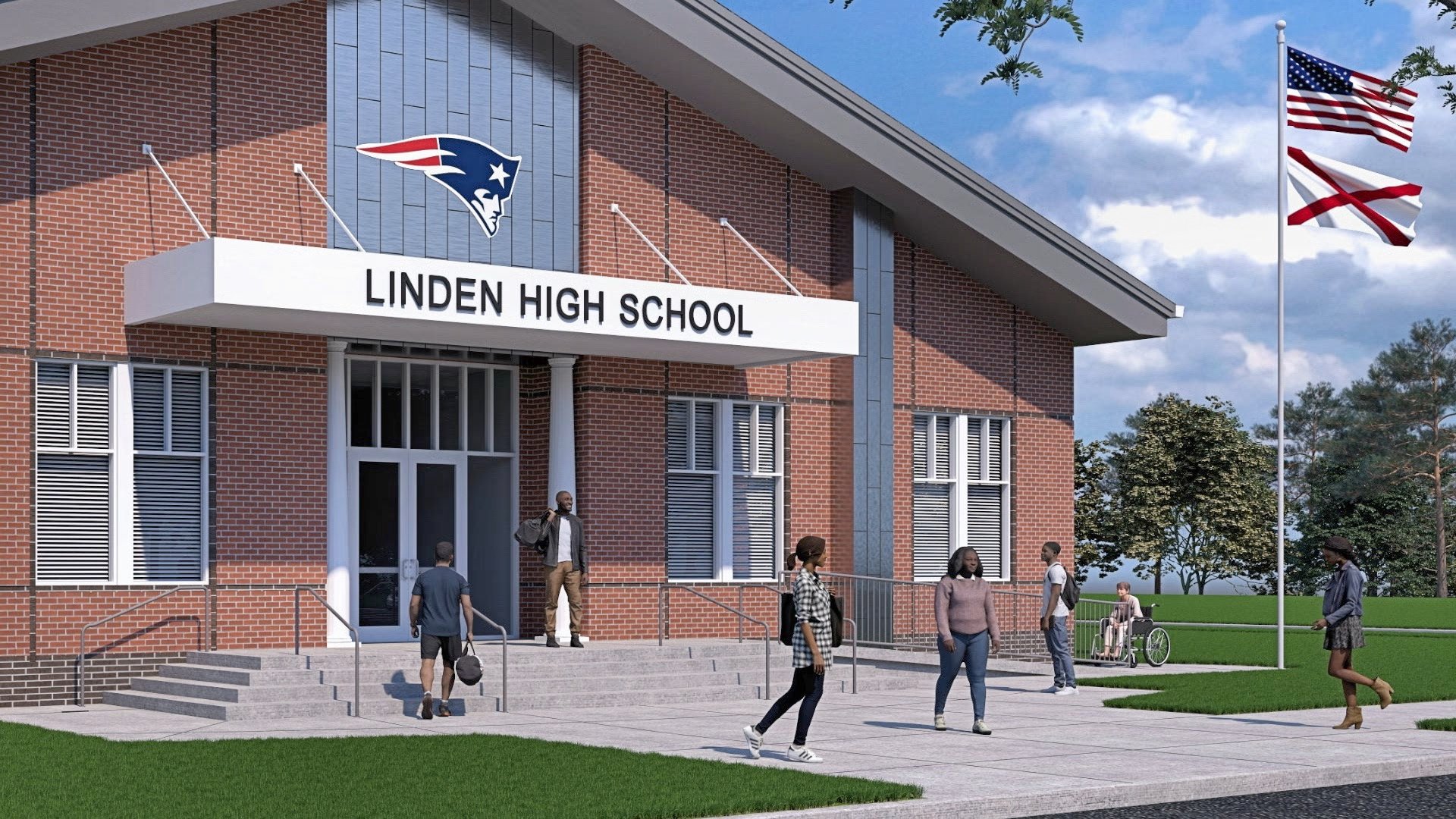 Construction of new Linden High School approved - WAKA 8